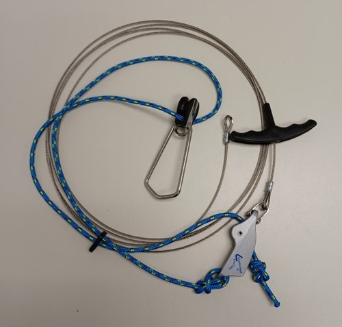 Trapeze Assembly Laser 2 Complete one side - Fogh Marine Store | Sail ...