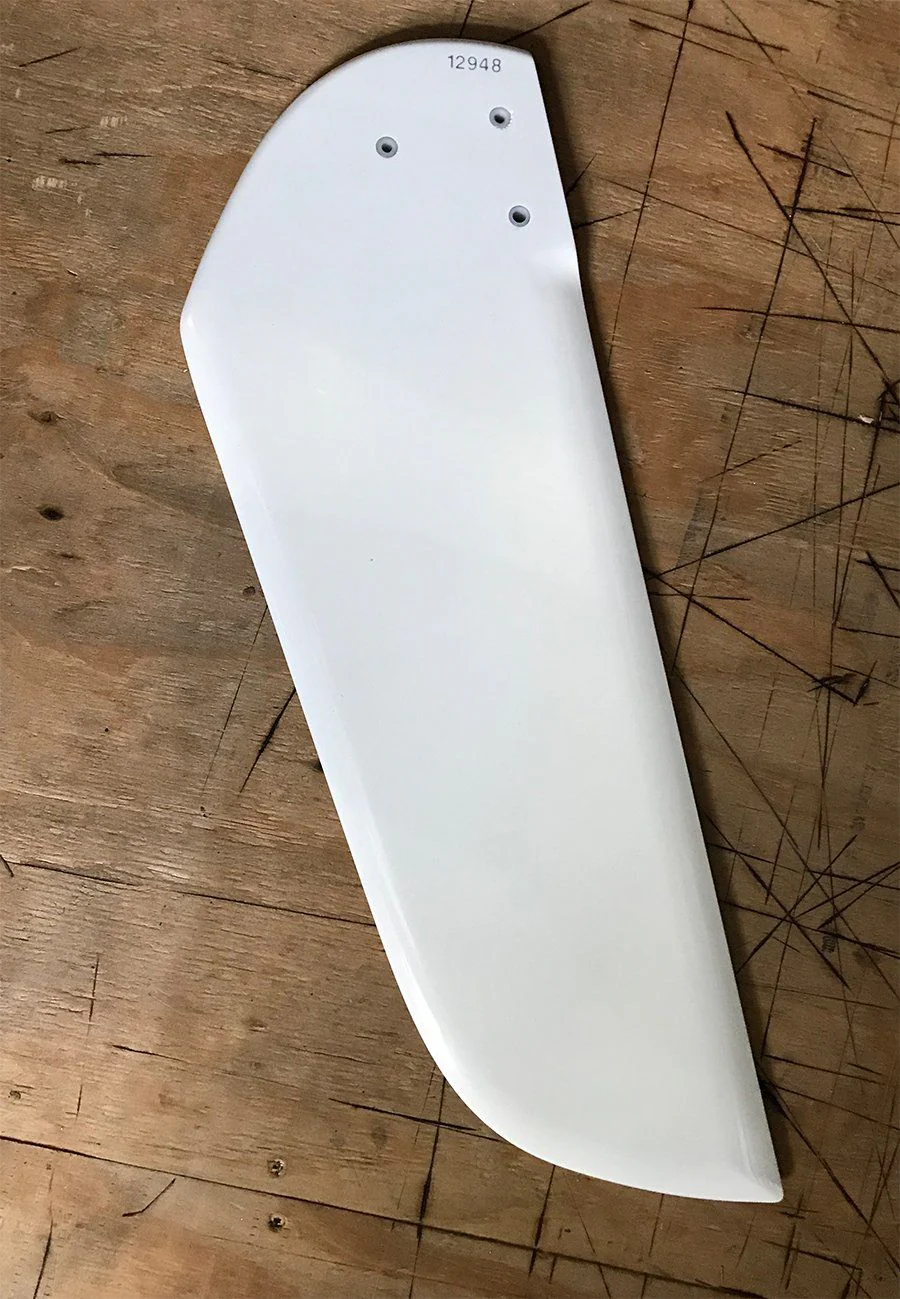Zim Sailing Sunfish Rudder Blade FRP - Fogh Marine Store | Sail Kayak SUP