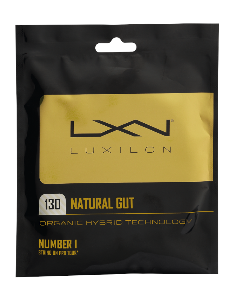 LUXILON NATURAL GUT 130 FULL SET - Queen City Tennis Shop