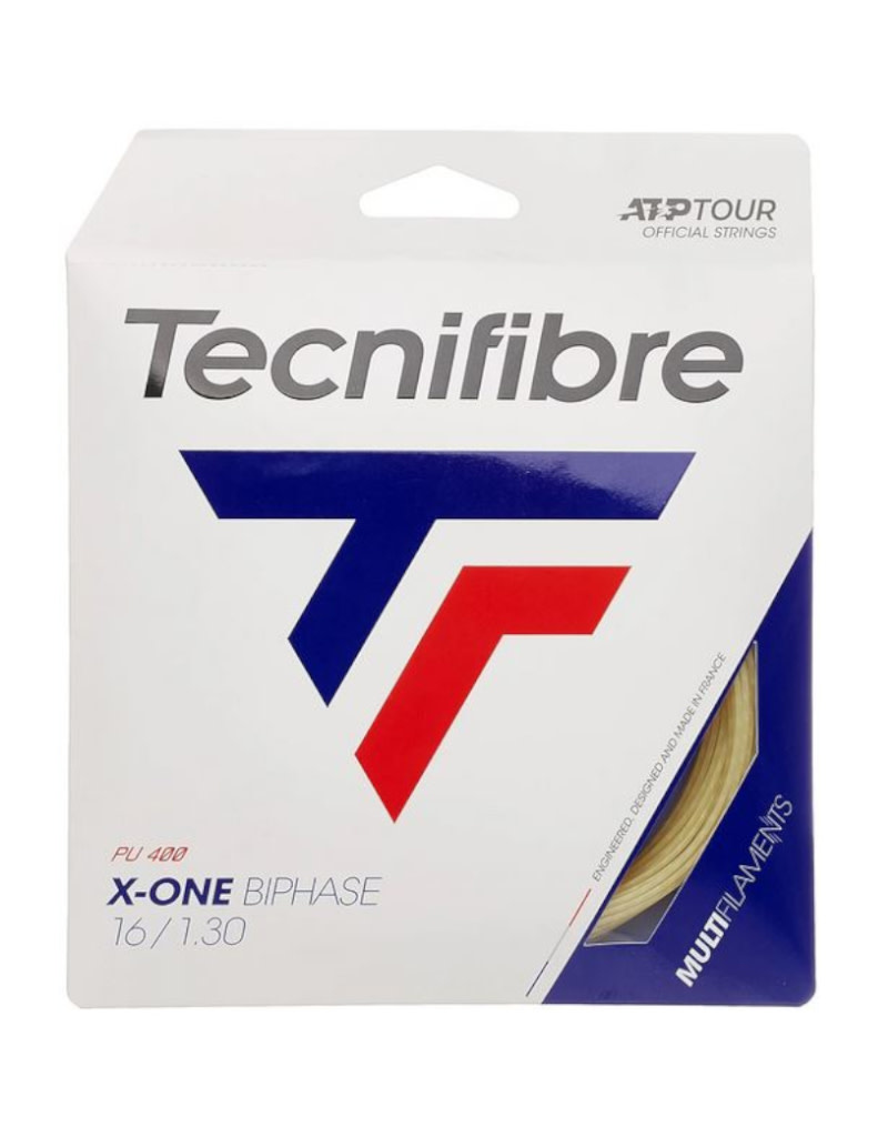 X-ONE BIPHASE 16 FULL SET (NATURAL) - Queen City Tennis Shop
