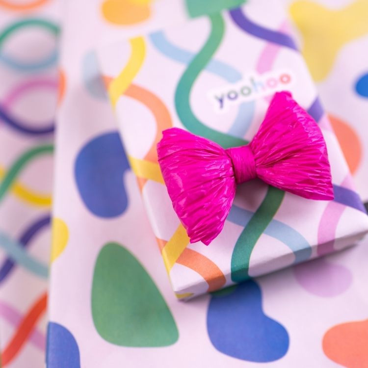 Everyday Eco Wrapping Paper - Blobs + Spirals - Carbon Environmental ...