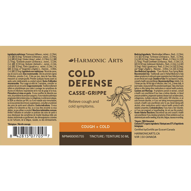 Cold Defense Tincture - Carbon Boutique