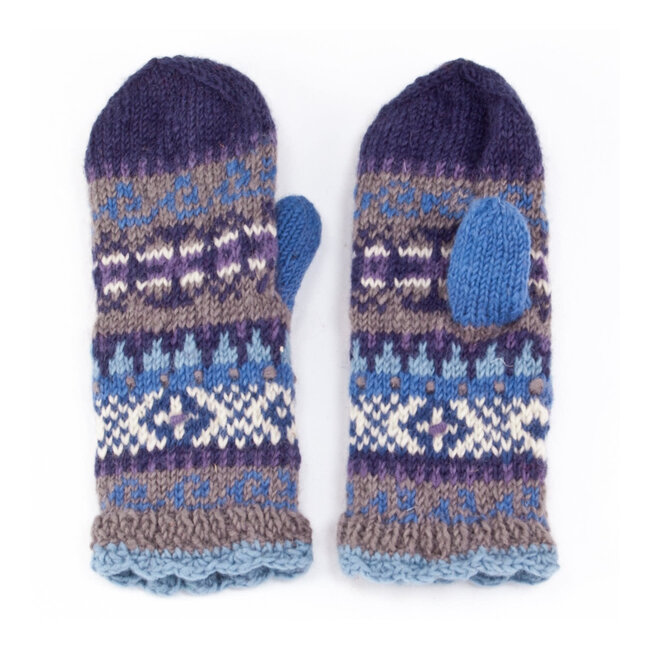 Innsbruck Wool Mittens - Carbon Boutique