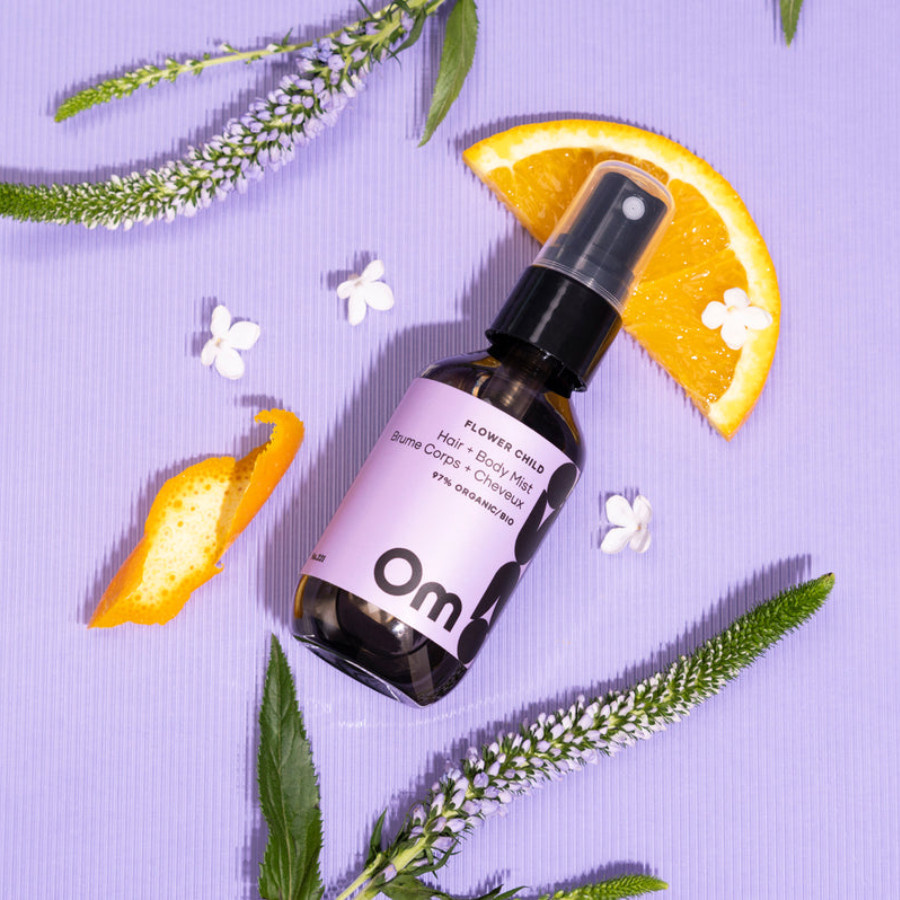 Om Organics Flower Child Hair + Body Mist - Carbon Boutique