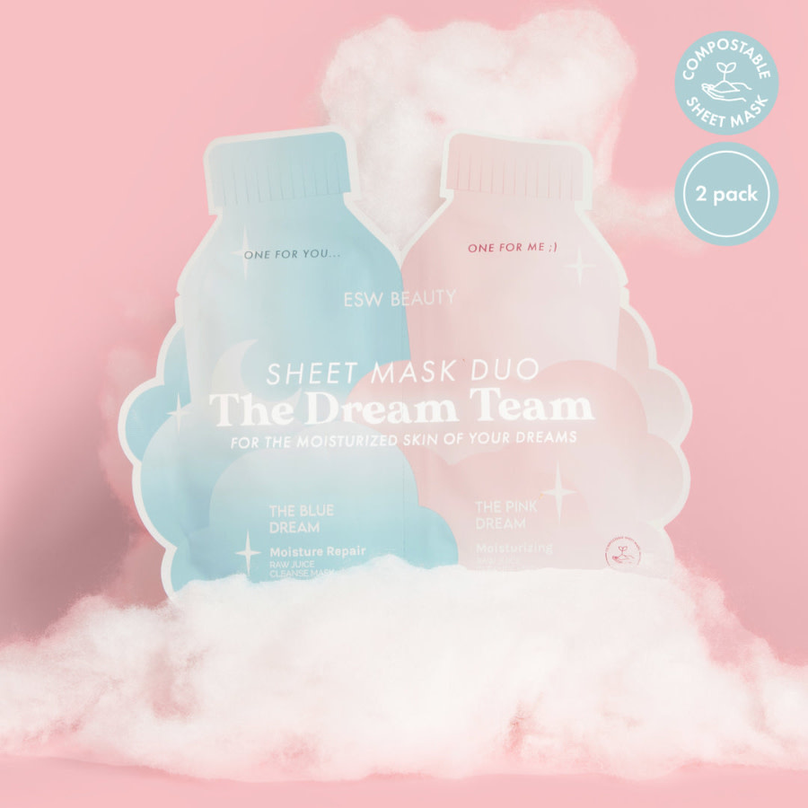 The Dream Team Sheet Mask Duo - Carbon Boutique
