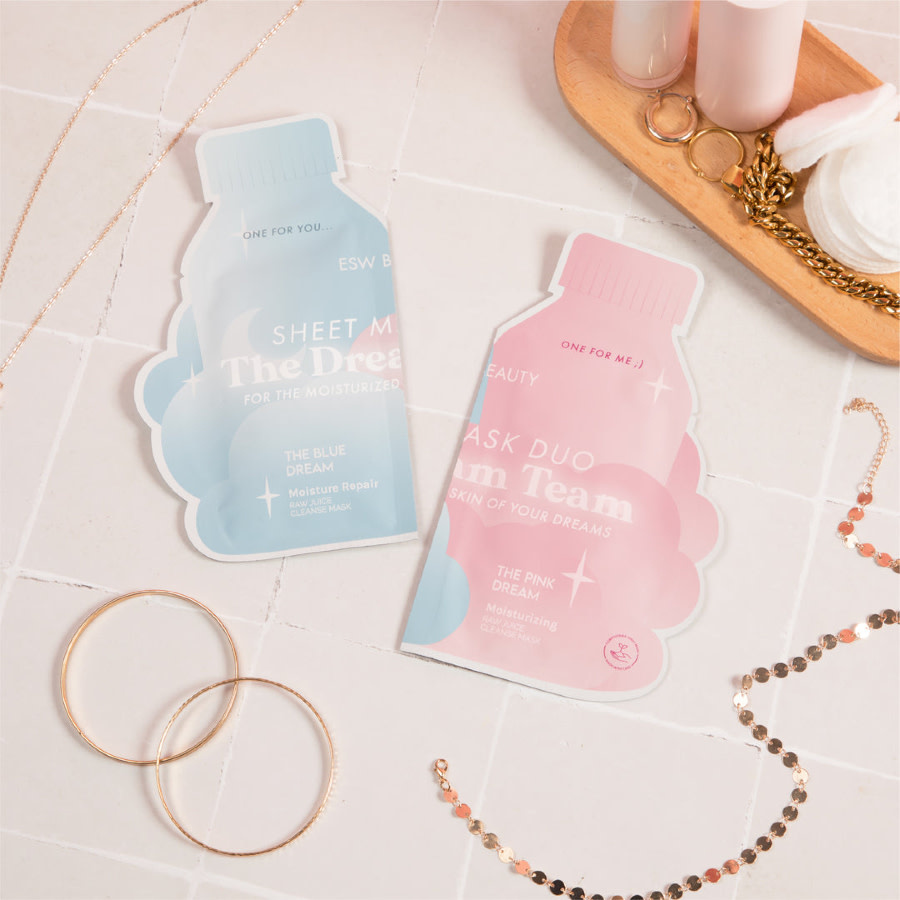 The Dream Team Sheet Mask Duo - Carbon Boutique