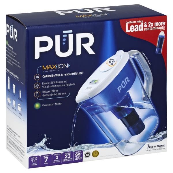 PUR 7 Cup Basic Pitcher Filtration System - Level Up Appliances & More