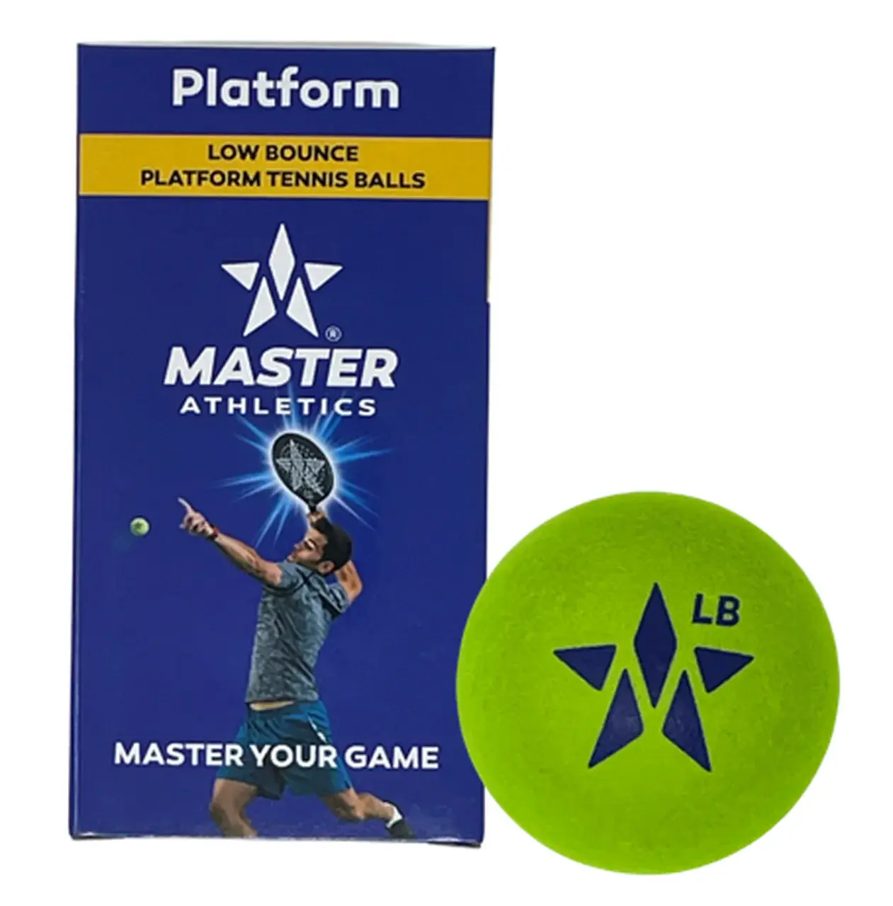 Low Bounce Platform Tennis Balls 2 pack - Game-Set-Match, Inc.