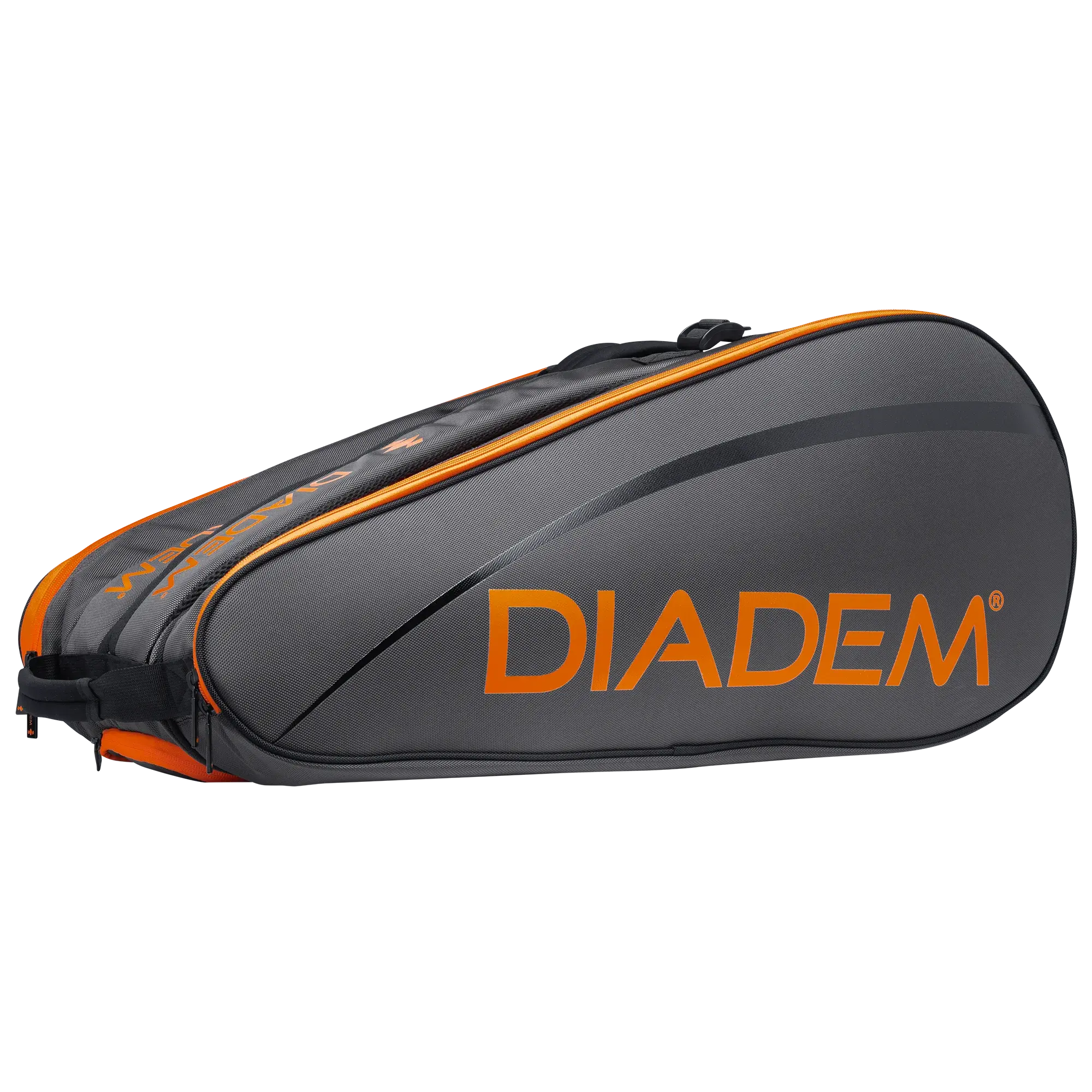 Diadem Tour v3 12 Pack Axis (Gunmetal/Orange) - Game-Set-Match, Inc.