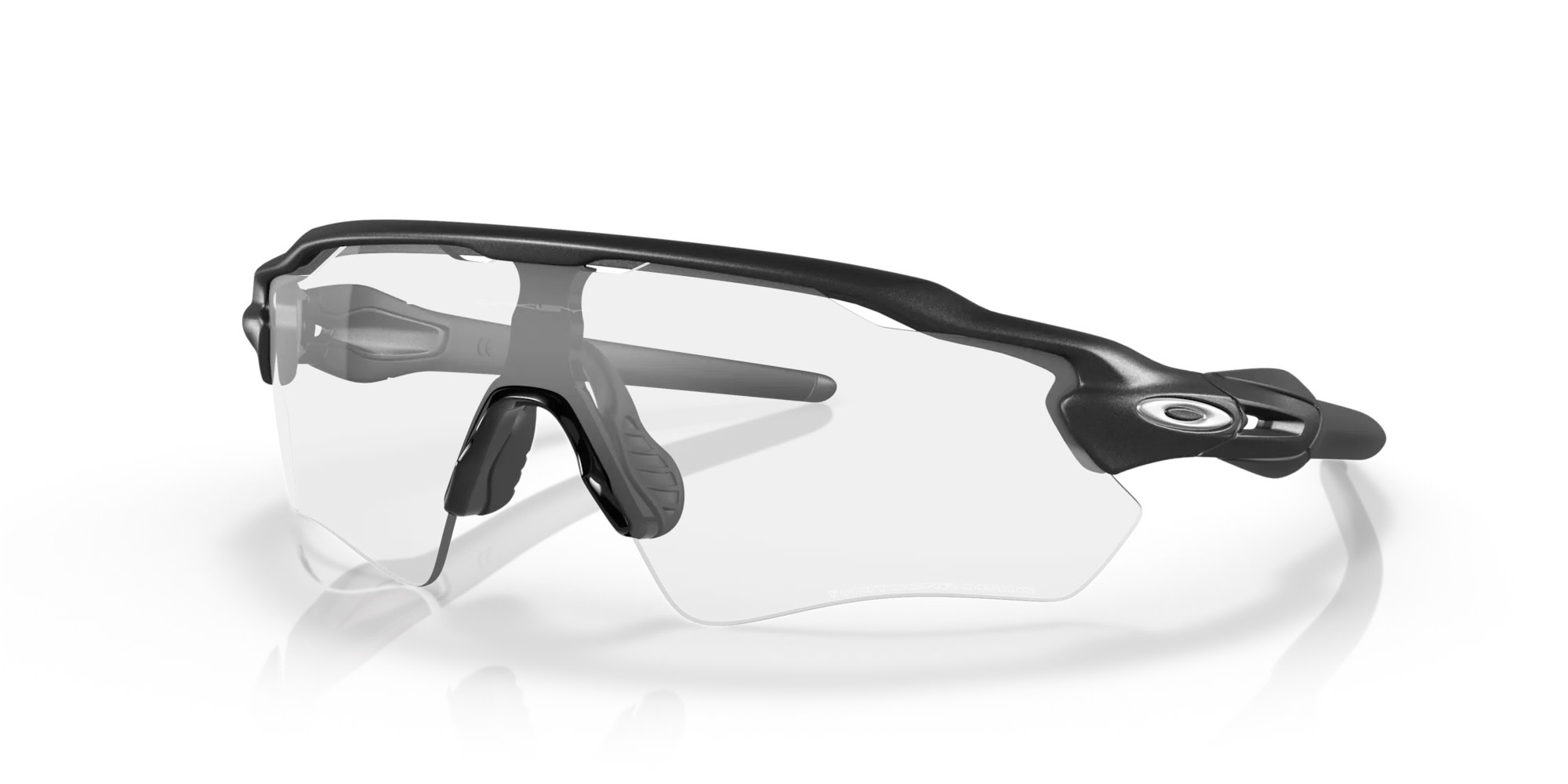 Radar EV Path Steel w/ Clear 50% Black Irid Photo - Game-Set-Match, Inc.