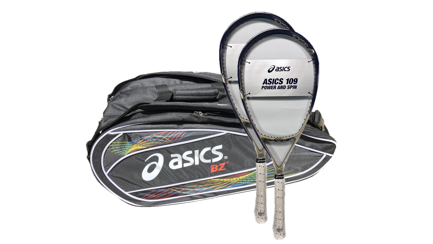 Asics 109 Package (2 Racquets/1 BZ Bag) - Game-Set-Match, Inc.