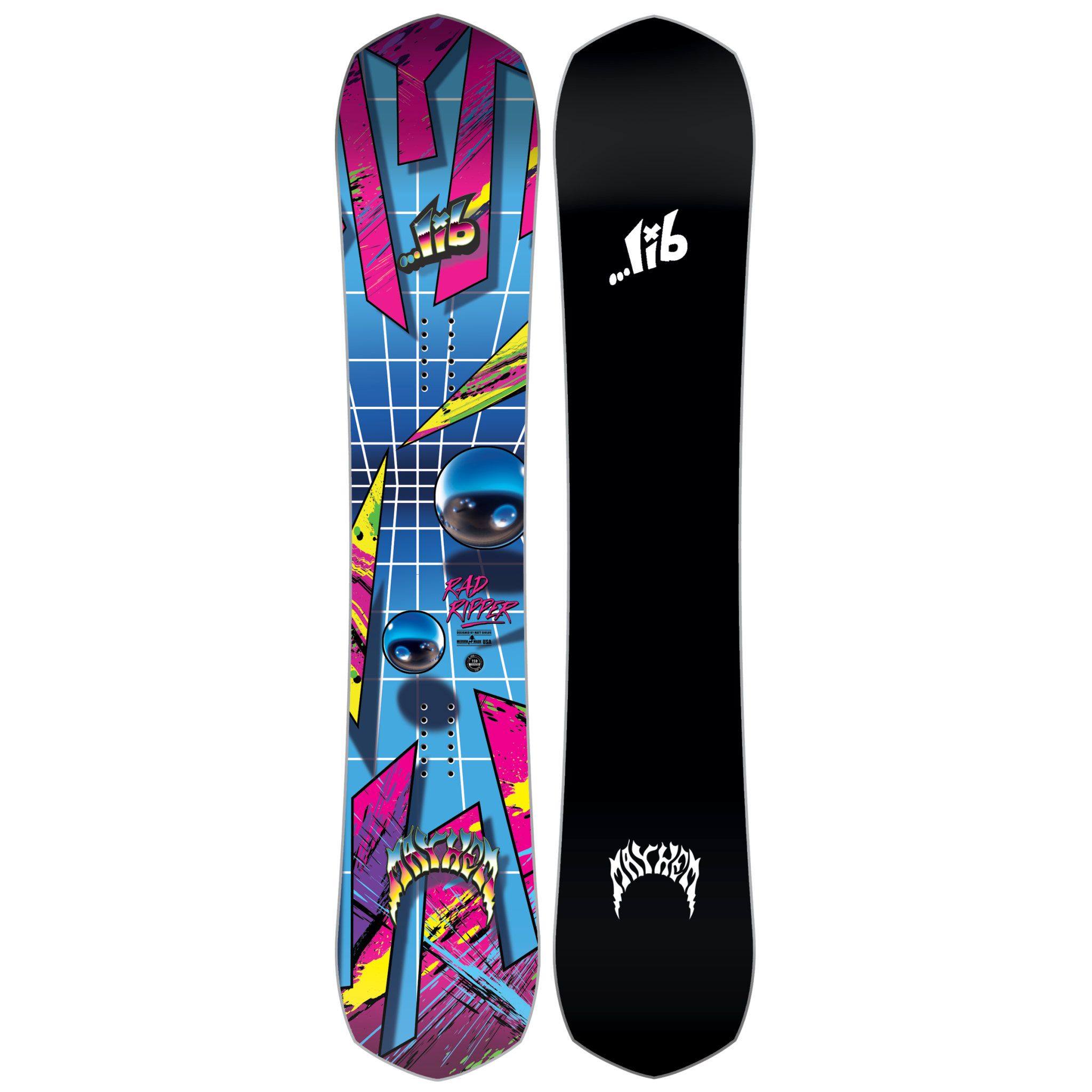 Lib Tech Mayhem Rad Ripper Snowboard 2025 - The Drop Rideshop