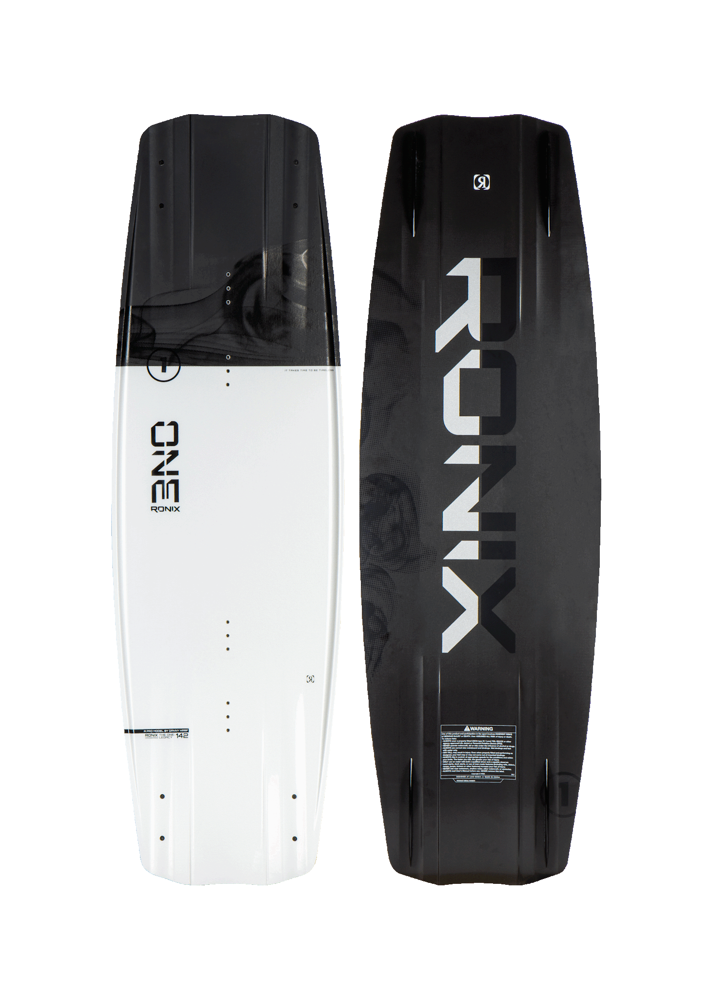 Ronix One Legacy Core Board 2025 (Mens) | Glossy Black/Matte White ...