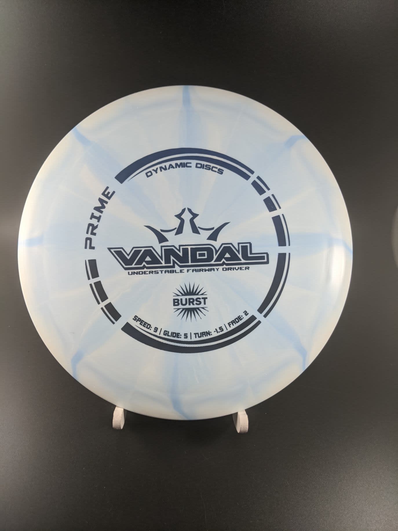 Dynamic Discs Prime Burst Vandal - Rock On Wheels