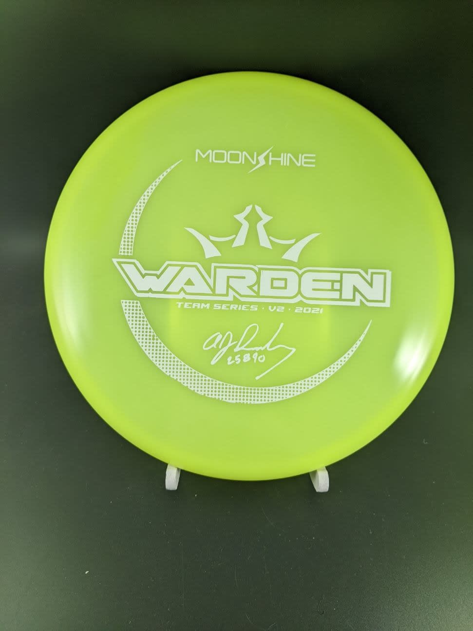 Dynamic Discs Hybrid Moonshine Warden A.J. Risley 2021 Team Series V2 ...