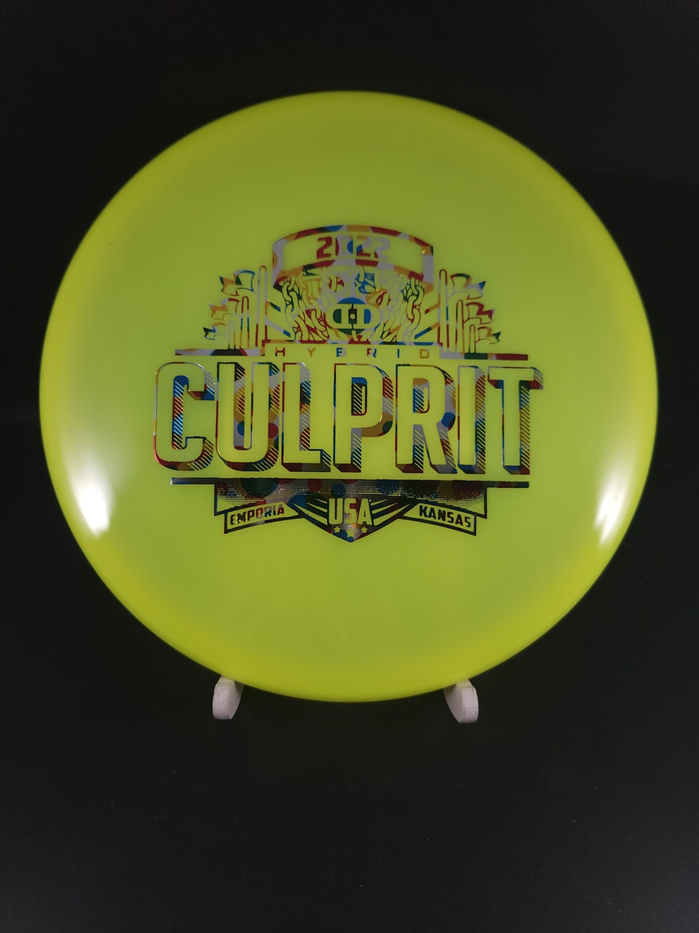 Dynamic Discs Hybrid Culprit Pro Worlds Fundraiser - Rock On Wheels