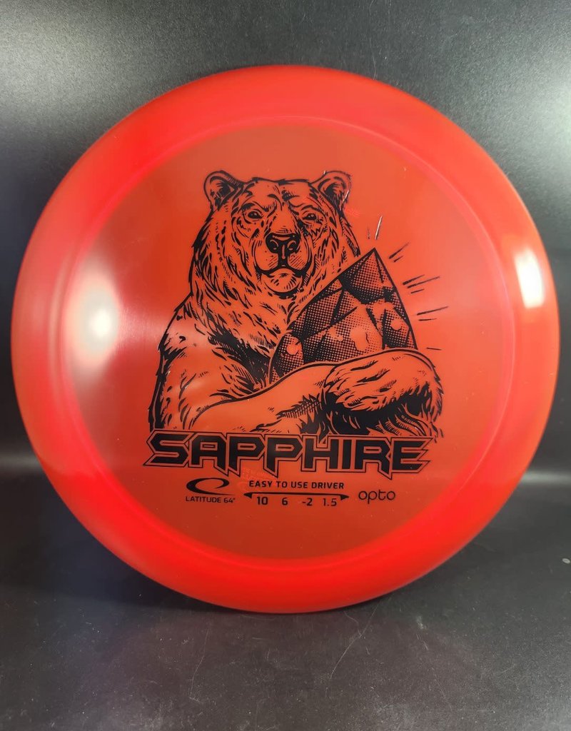 Latitude 64 OPTO Sapphire Bear Stamp - Rock On Wheels