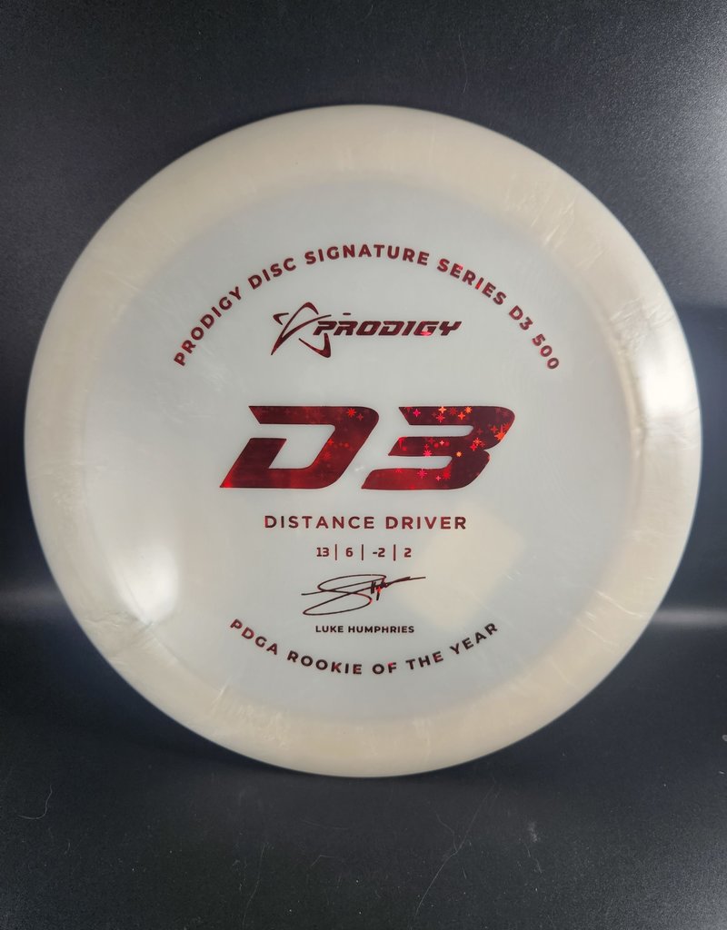 PRODIGY D3 500 PLASTIC - LUKE HUMPHRIES 2022 SIGNATURE SERIES - Rock On ...