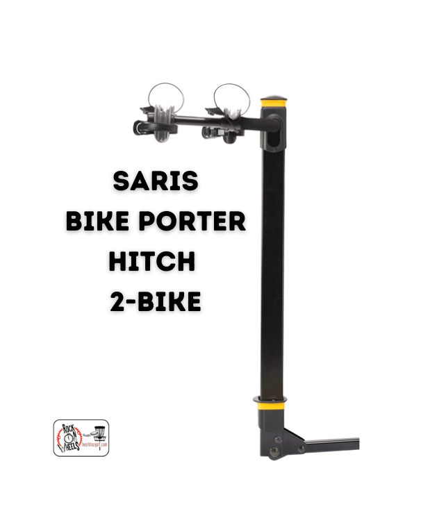 CAR RACK SARIS BIKE PORTER HITCH 402B 2-BIKE BLACK - Rock On Wheels