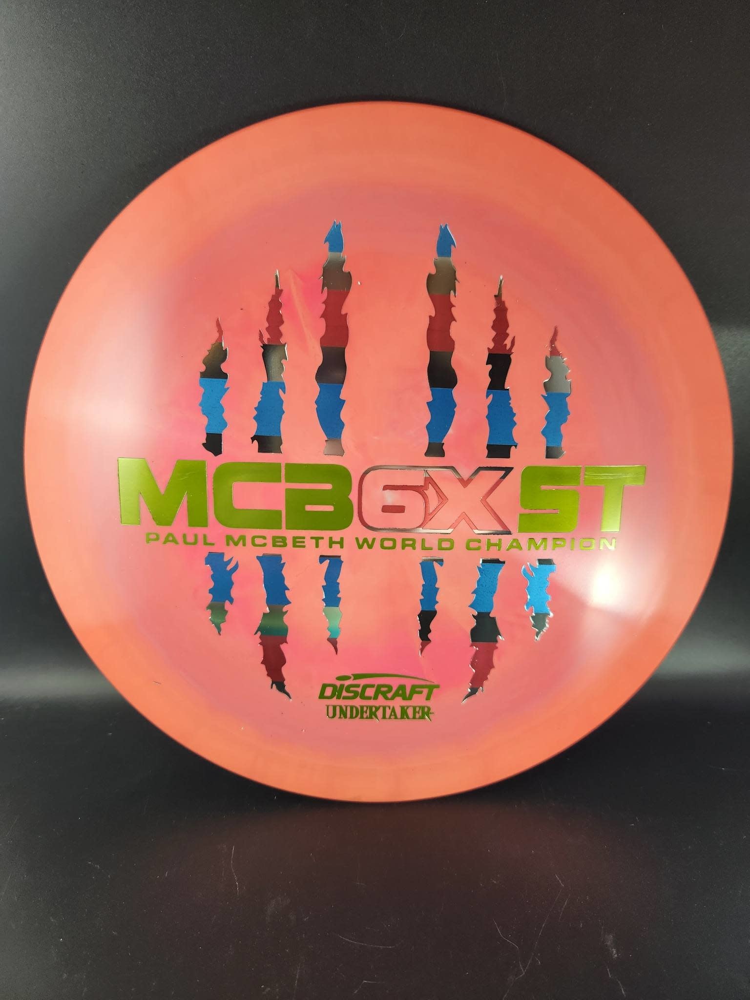 Discraft Paul McBeth 6X Commemorative Undertaker - Rock On Wheels