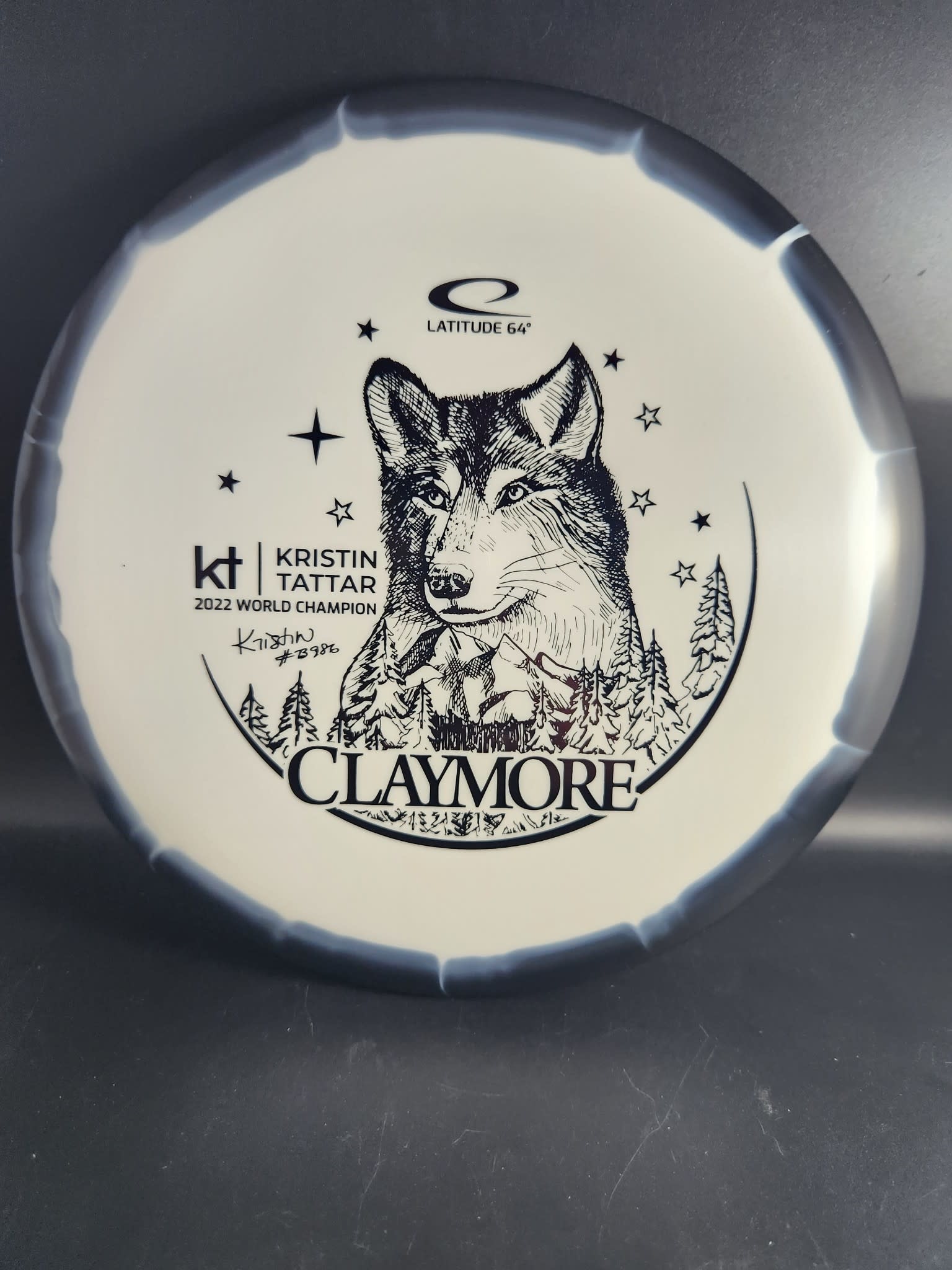 Latitude 64 Gold Orbit Claymore Kristin Tattar Team Series - Rock On Wheels