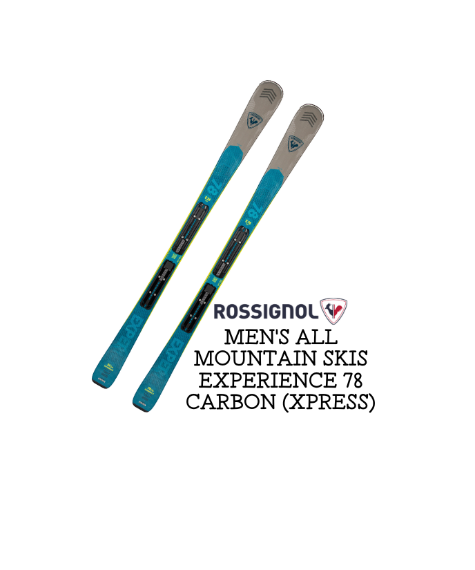 Men's ALL MOUNTAIN Skis EXPERIENCE 78 CARBON (XPRESS) - Rock On Wheels