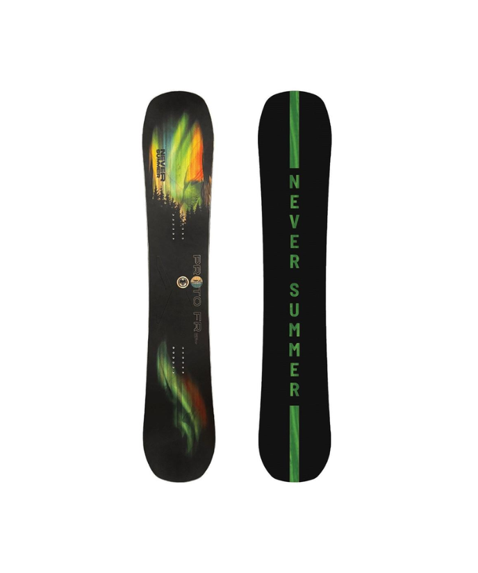 2024 NEVER SUMMER SNOWBOARD - TRIPLE CAMBER PROTO FR - Rock On Wheels