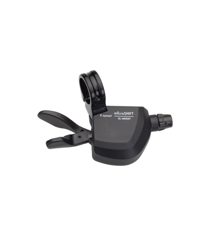 microSHIFT MarvoLT Right Trigger Shifter, 9-Speed, Alloy Lever, Shimano ...