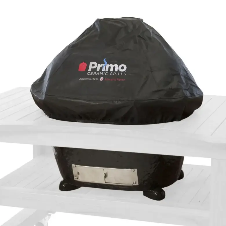 Primo Grill Cover for Oval Grills in Built-In Application - (Dome Only ...