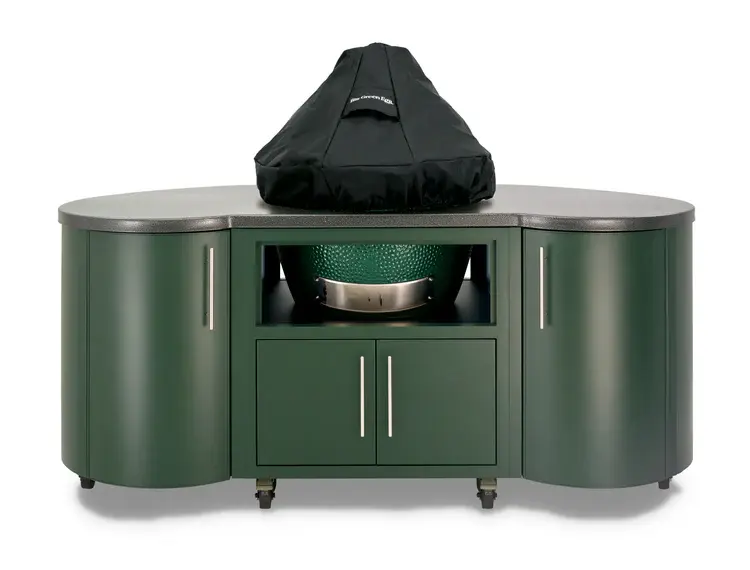 Big Green Egg Big Green Egg - Ventilated Dome Cover w/piping and handle ...
