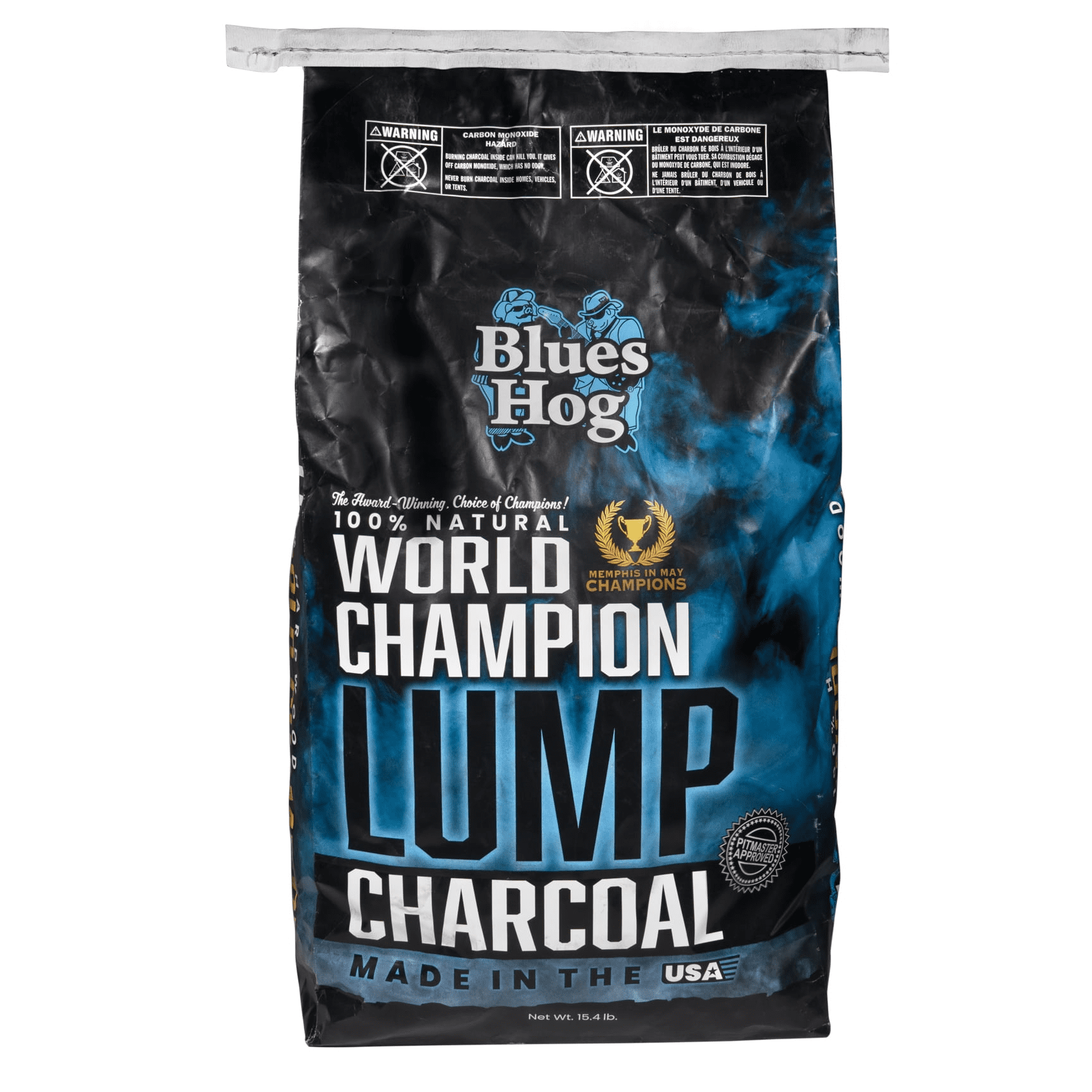 Blues Hog World Championship Lump for Heat & Smoke 15.4 lbs - 90940 - Outdoor Home Store