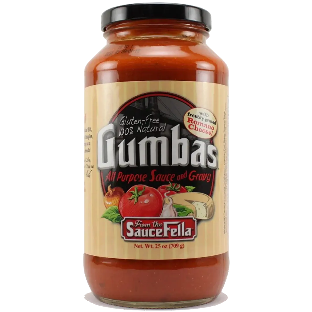 Gumbas Gourmet All Purpose Sauce & Gravy with Freshly Grated Romano ...