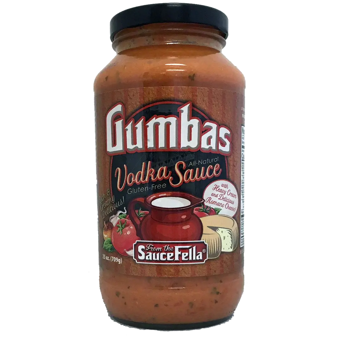 Gumbas Gourmet All Natural Vodka Sauce 25 Oz - 00359 - Outdoor Home Store