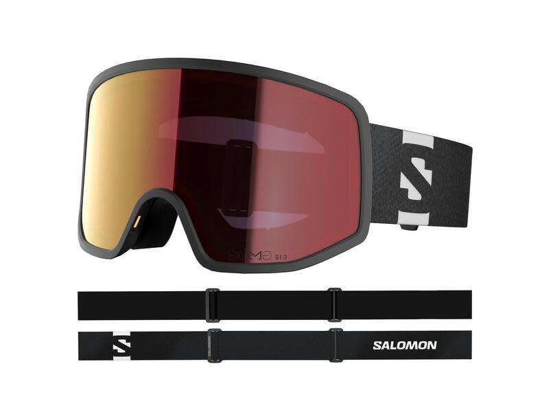 GOGGLE SALOMON SENTRY PRO S BLACK - Seasons Outdoors