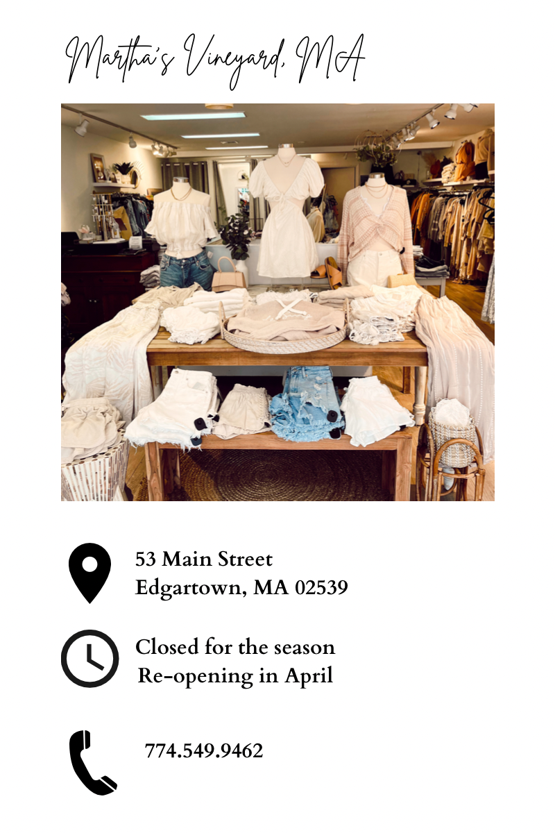 Locations & Hours - Rochelle's Boutique