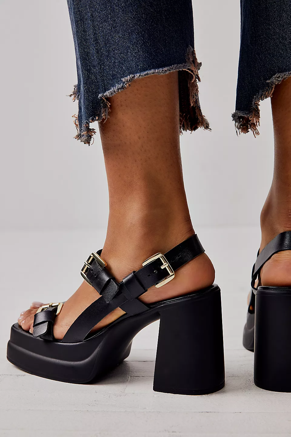 Pamela Double Stack Platform - Rochelle's Boutique