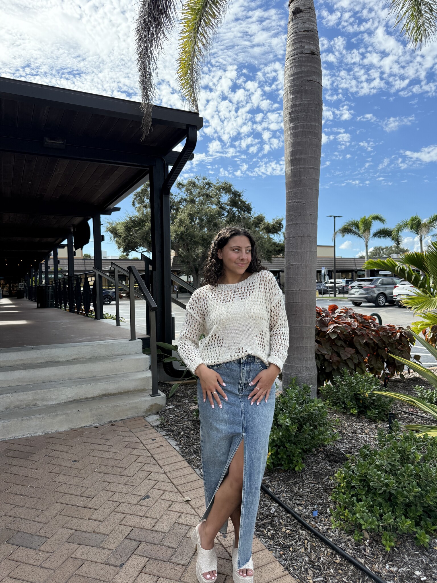 Cyrus Crochet Sweater - Rochelle's Boutique