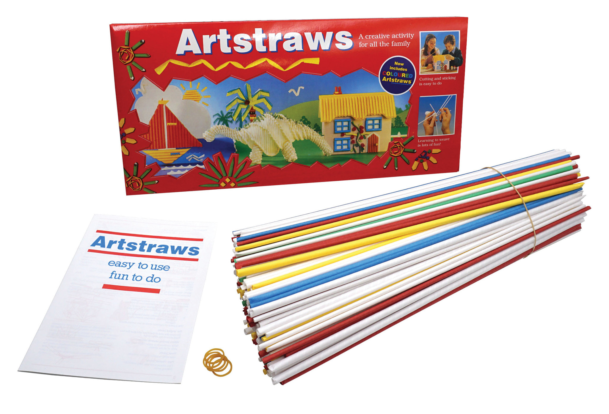 Artstraws 16" Assorted colors - Thinker Trove LTD