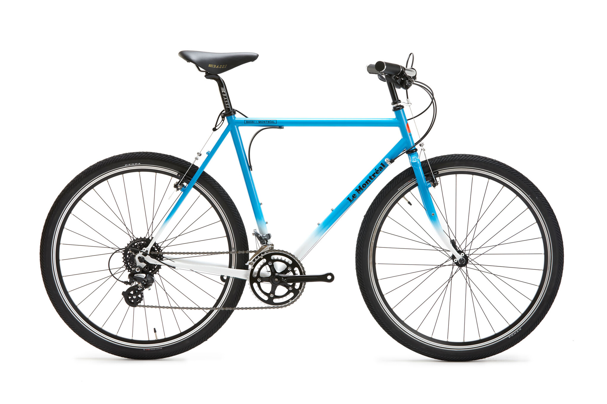 Complet Bassi Montreal V3 Villager-Citadine Bleu et Blanc / Blue and ...