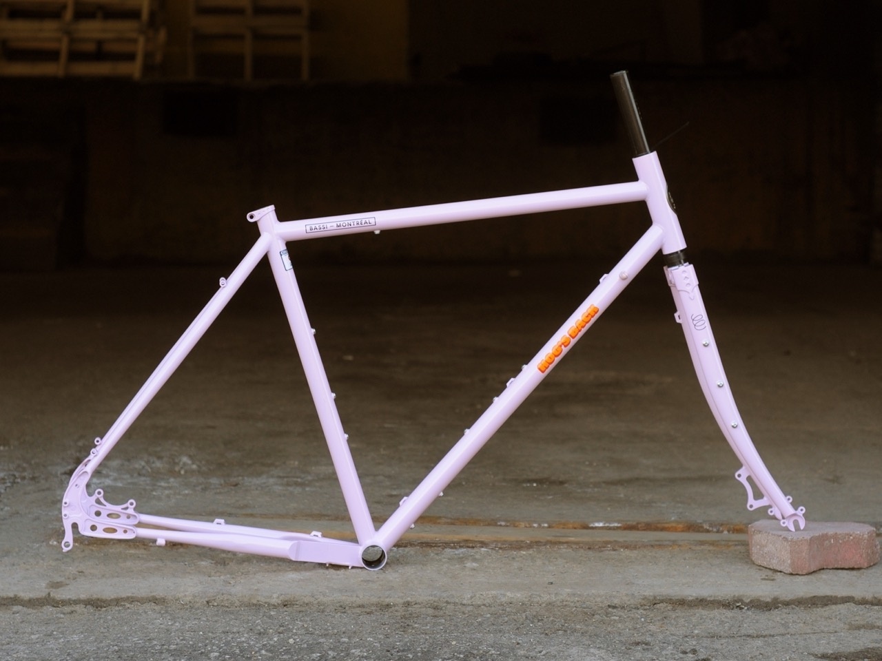Bassi Hog's Back Frameset - 2023 Colours - C&L Cycles