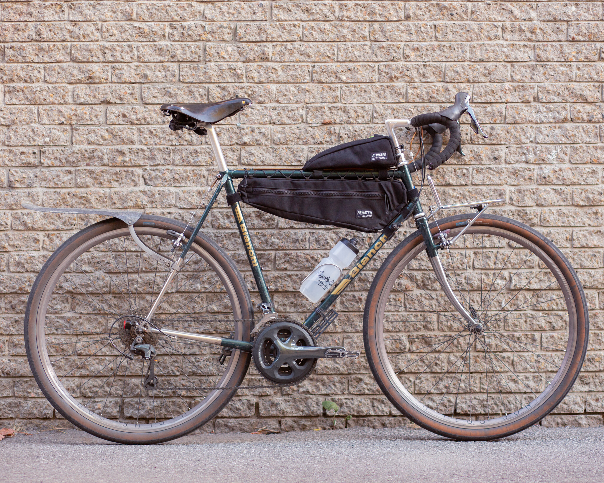 Staff Bikes - Alex's Bianchi Sport Touring - C&L Cycles