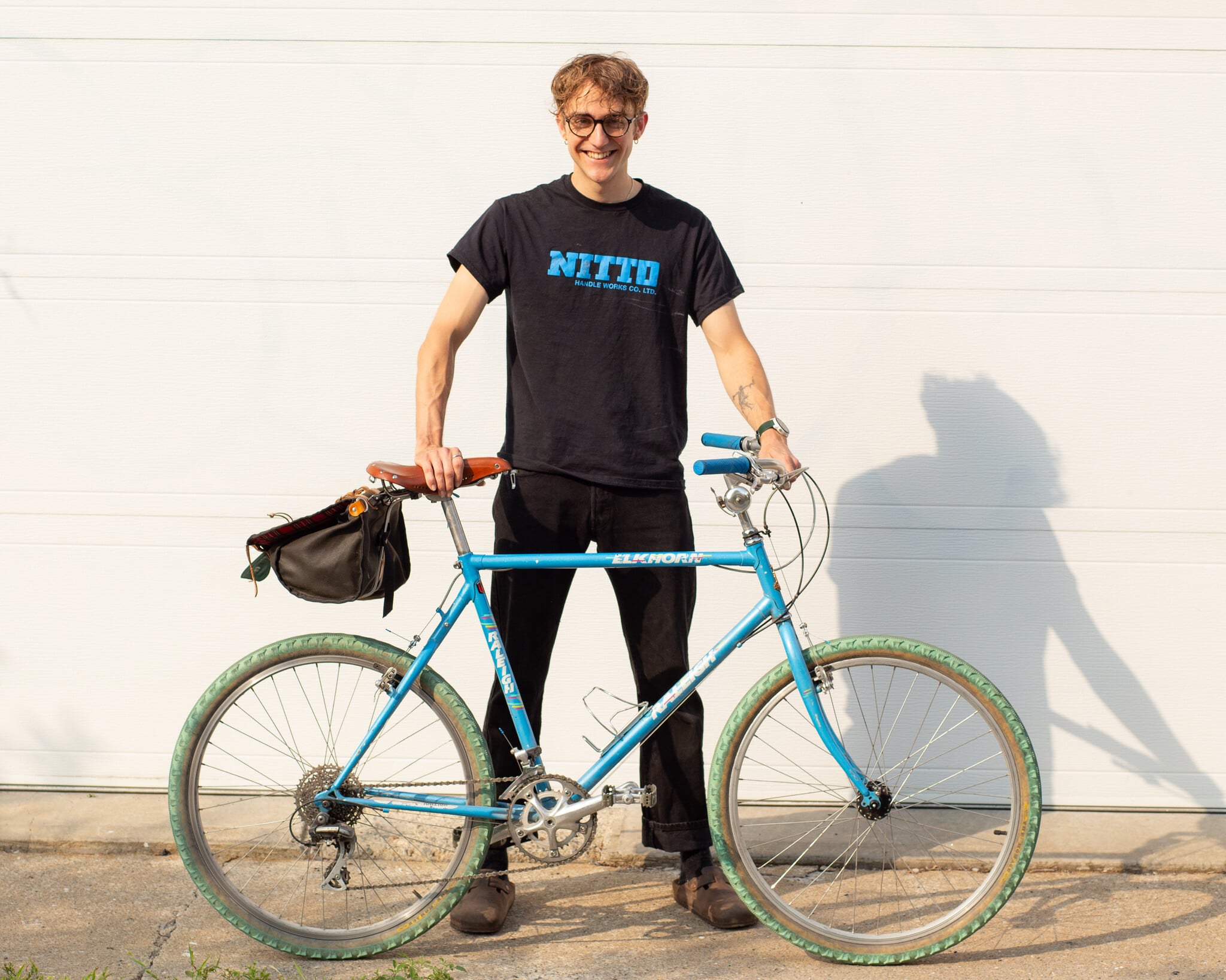 Staff Bikes - Cory's Albion-Blue Raleigh - C&L Cycles