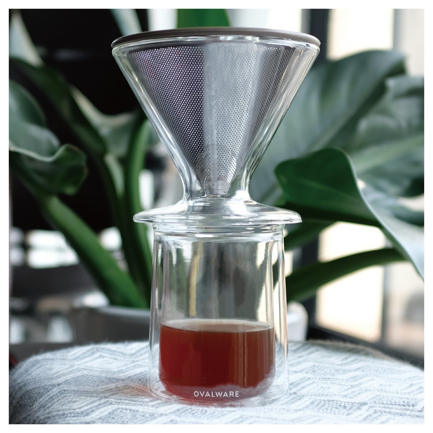 Ovalware Stainless Steel Coffee Filter - Whisk