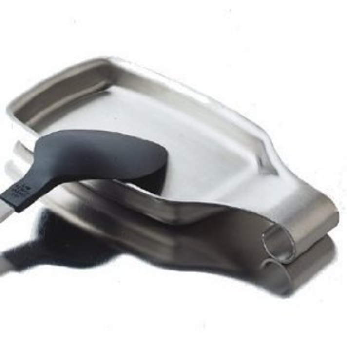 Olive Wood Spoon Rest - Whisk