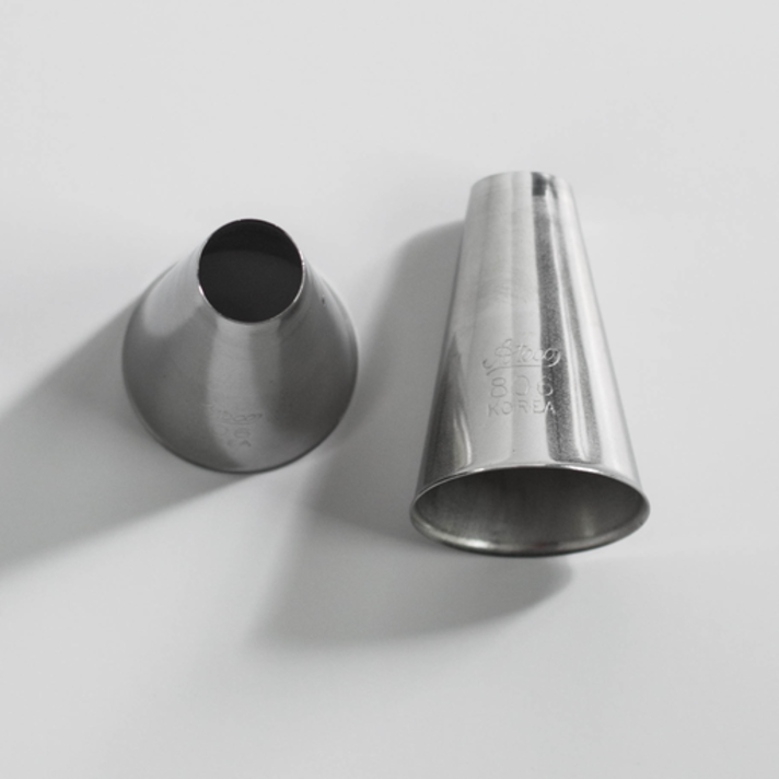 Ateco Notched Round Pastry Tip 105 - Whisk