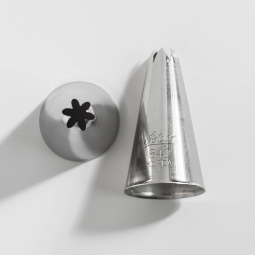 Ateco Closed Star Pastry Tip #842 - Whisk