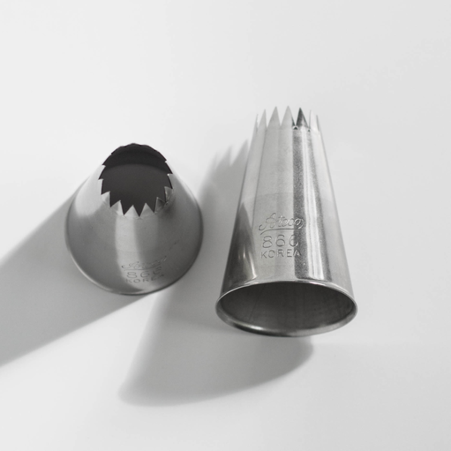 Ateco French Star Pastry Tip #866 - Whisk