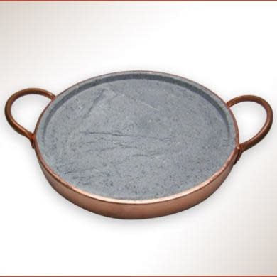 12" Round Brazilian Soapstone Grill - Whisk