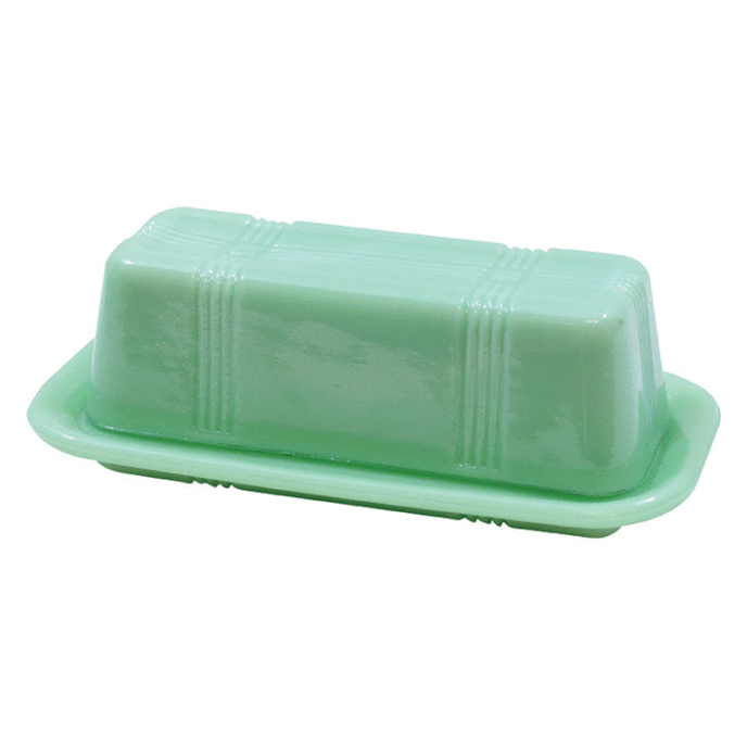 butter dish, jade - Whisk