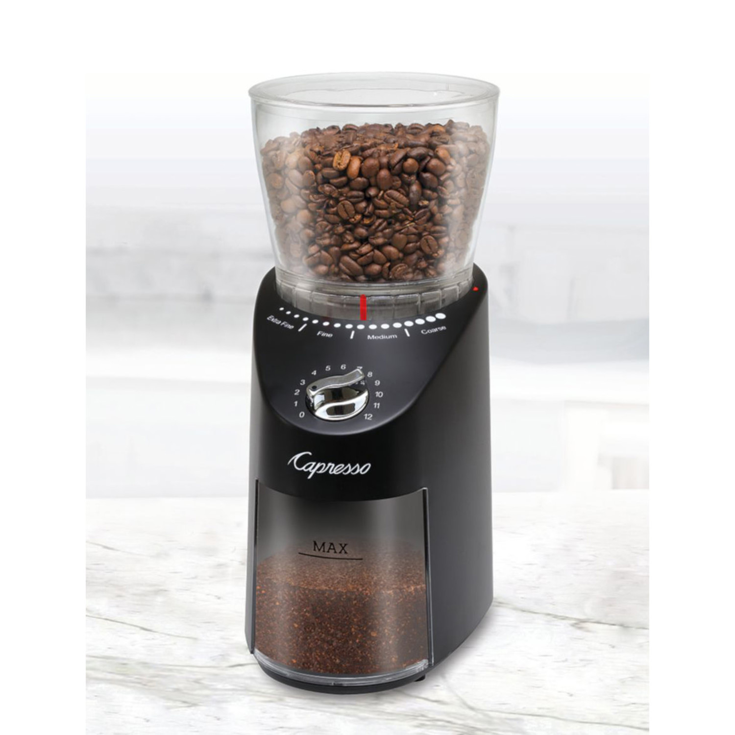 Black Infinity Burr Grinder - Whisk